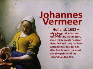 Pintores Famosos.Vermeer.English | PPS