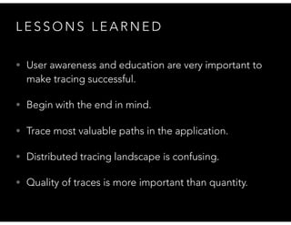 Pintrace: Distributed tracing @Pinterest | PDF