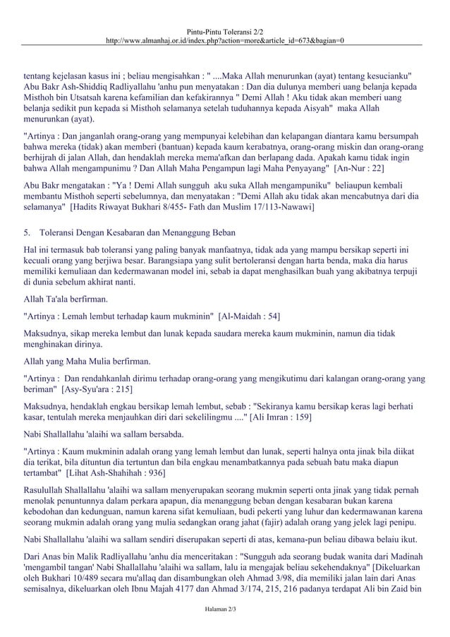 Pintu pintu-toleransi-2-2 | PDF