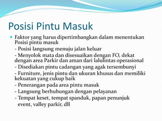 Pintu Masuk, Lobby dan Sirkulasinya 23.pptx