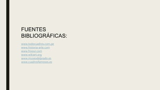 GÉNEROS PICTÓRICOS | PPT