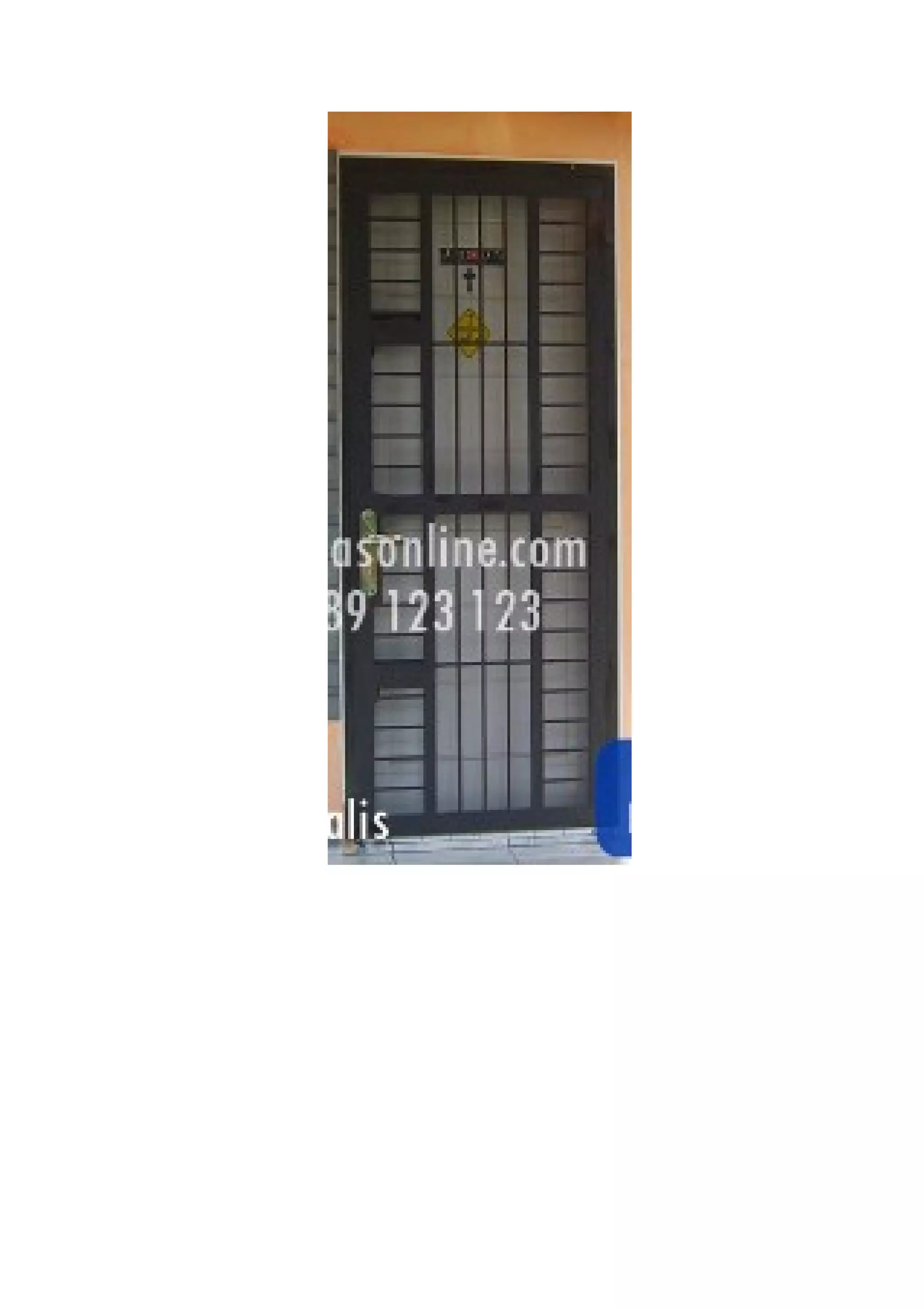 Pintu teralis besi | PDF