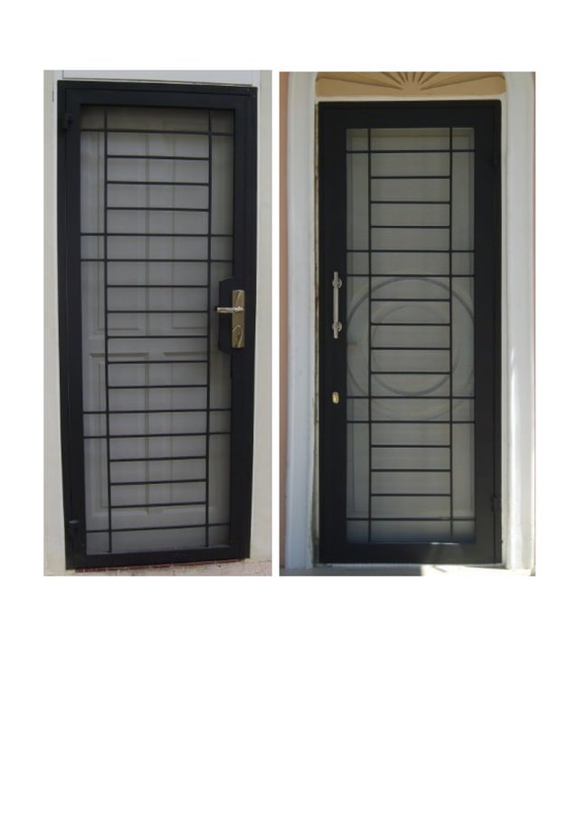 Pintu teralis besi | PDF