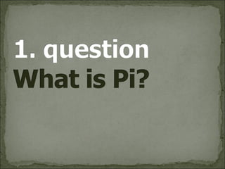 Pi number results_questionnaire_en | PPT | Physics | Science