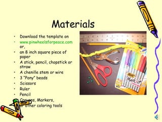 Revised Pinwheel powerpoint | PPT