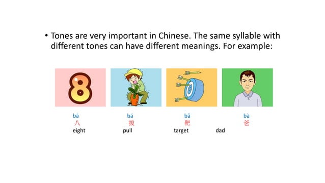 Pinyin 01 Vowels, consonants and tones | PPT