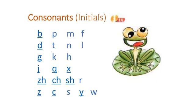 Pinyin 01 Vowels, consonants and tones | PPT