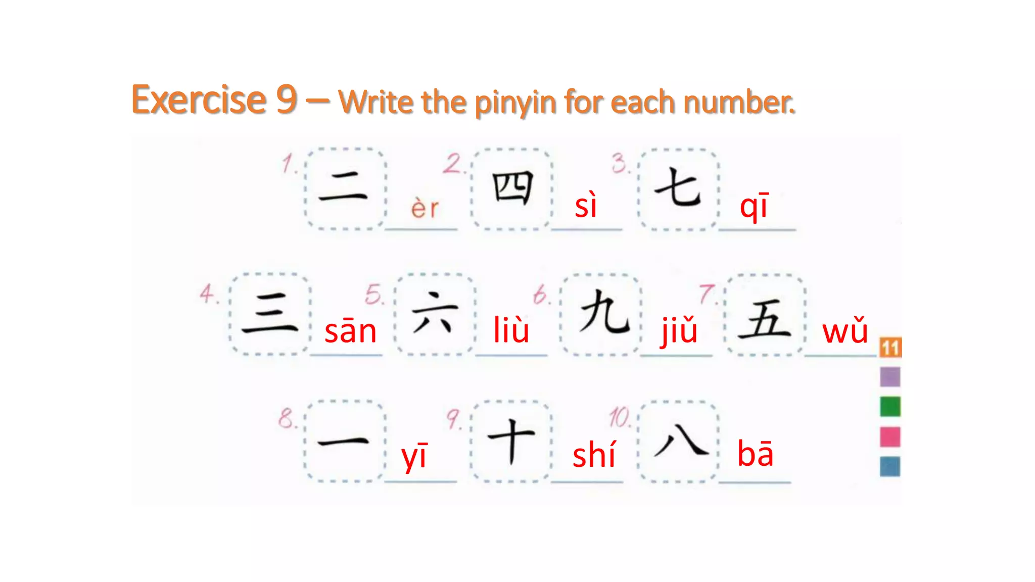 Pinyin 02 Compound vowels, numbers | PPT