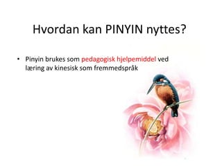 Pinyin lesson 1 | PPTX