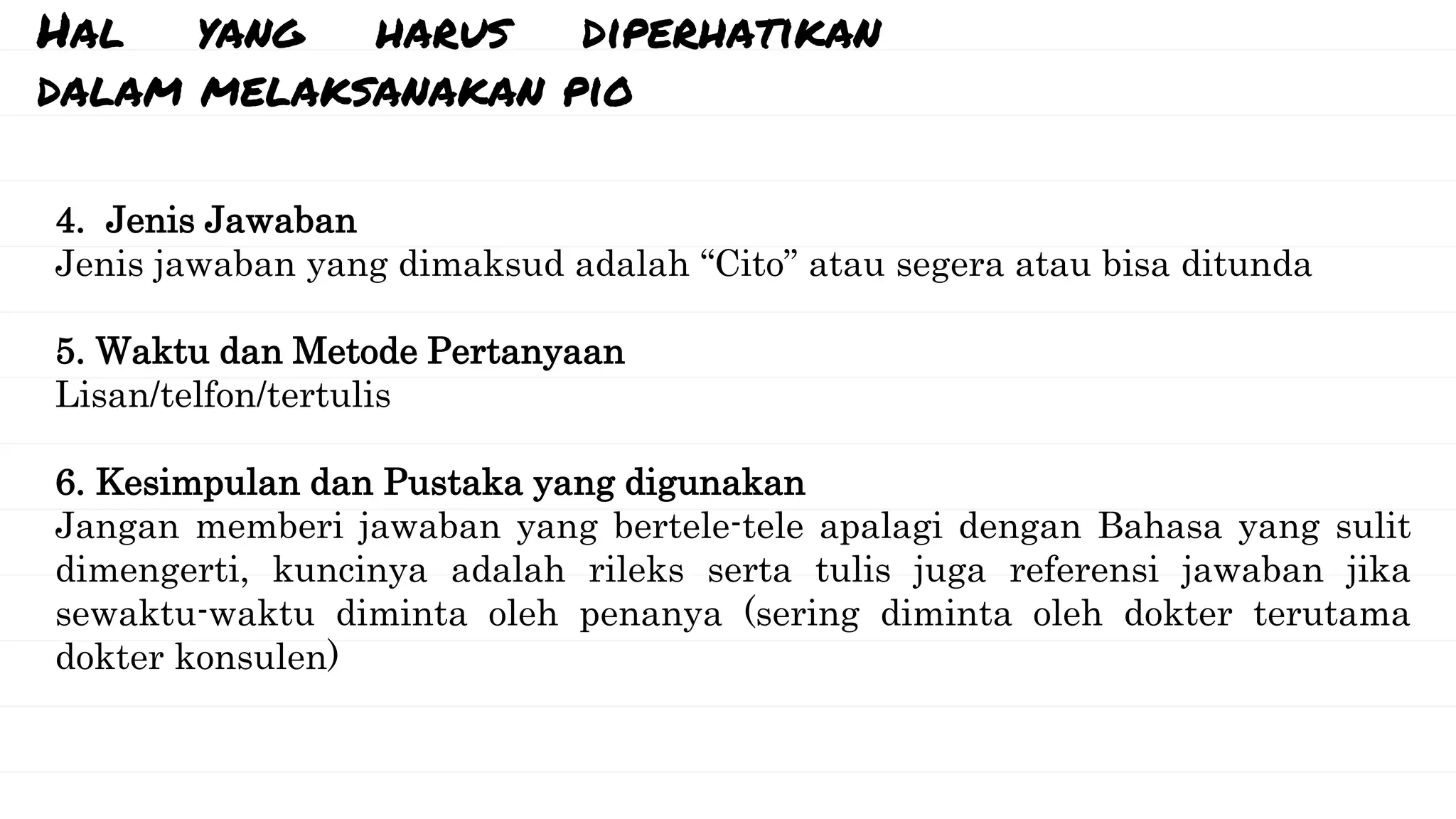 Pelayanan Informasi Obat (PIO) | PPTX