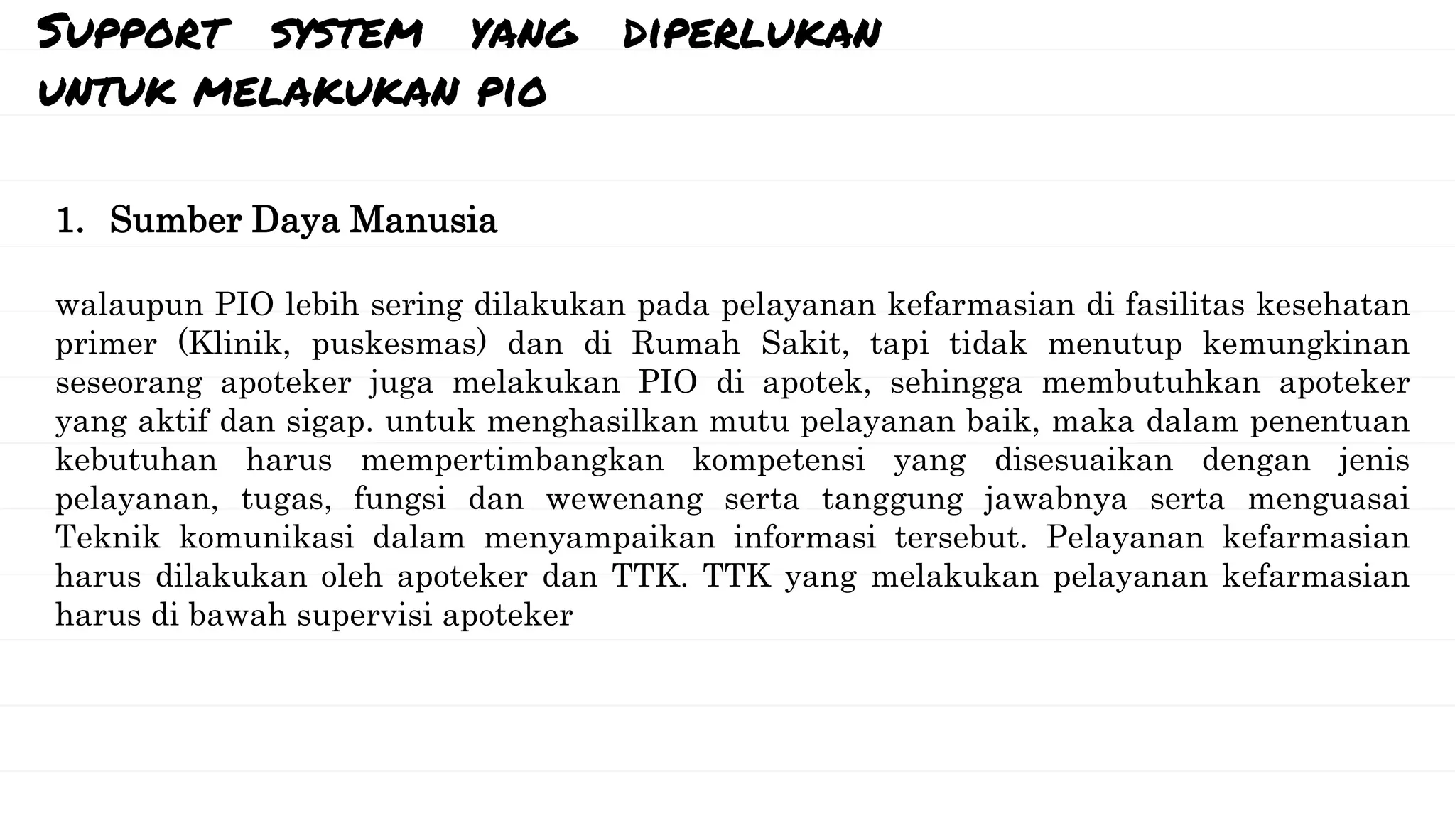 Pelayanan Informasi Obat (PIO) | PPTX