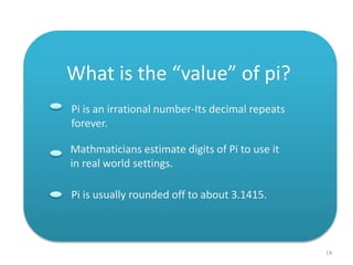 History of Pi | PPTX | Physics | Science