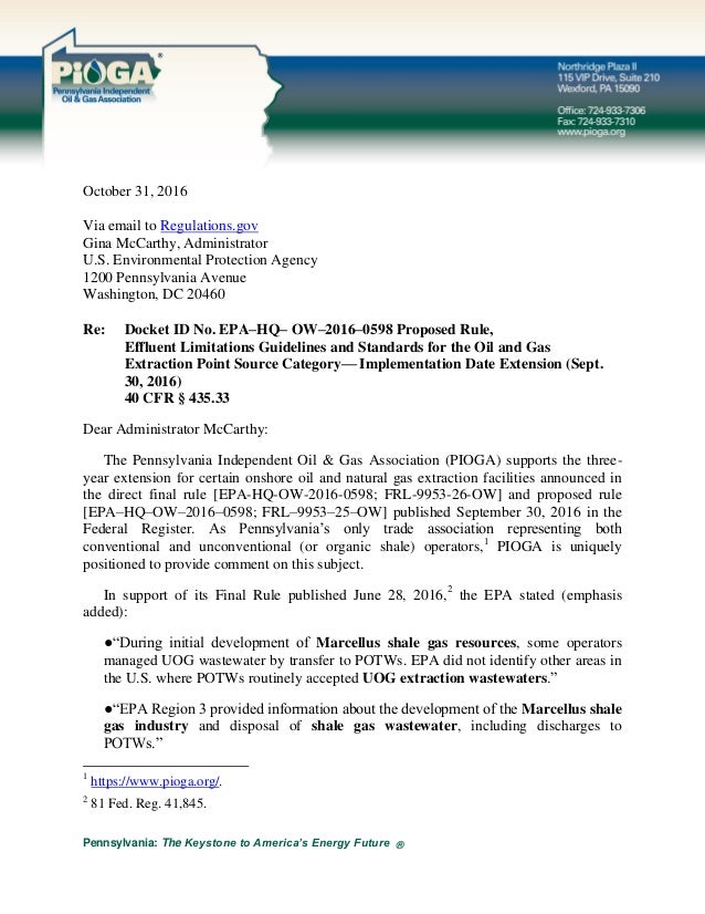 Epa Updates Effluent Limitations Guidelines And Standards