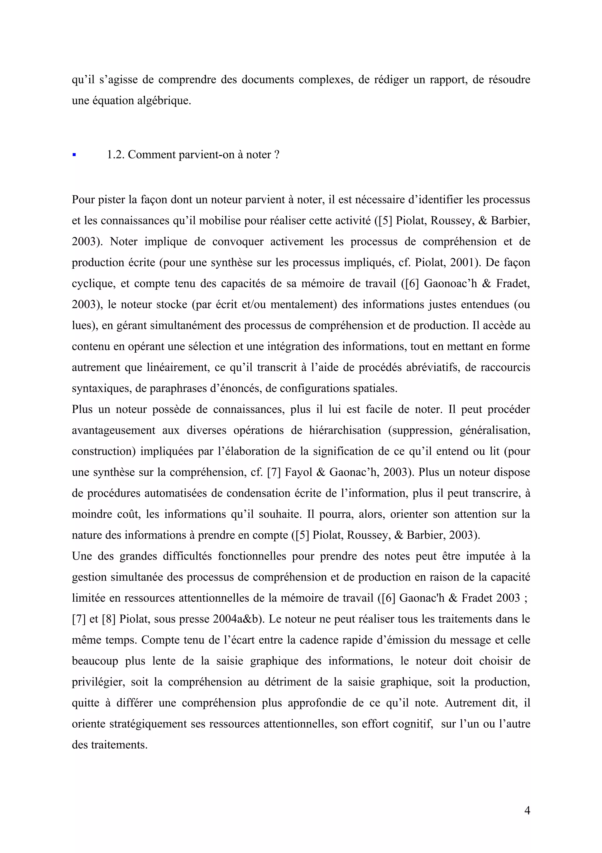 Piolat boch la prise de note copie | DOC