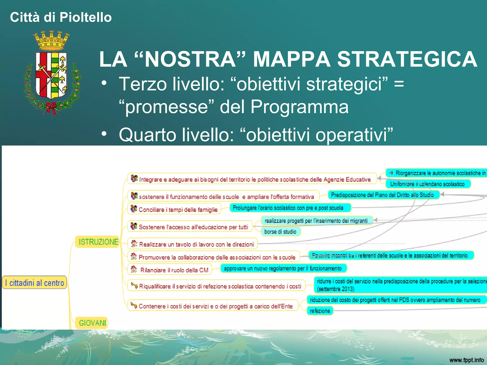 Pioltello mappa strategica 2012 | PDF