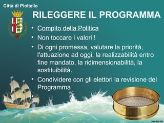 Pioltello mappa strategica 2012 | PPT