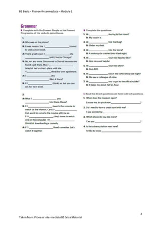 Pioneer intermediate-module1 (1) | DOCX