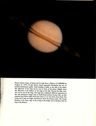 Pioneer 11 Saturn Encounter - Solar System Tour | PDF