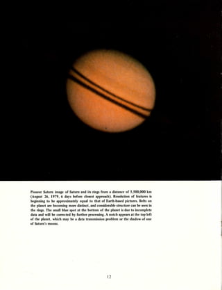 Pioneer 11 Saturn Encounter - Solar System Tour | PDF