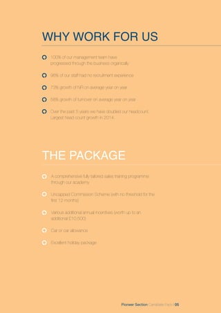 Pioneer Selection Recruitment Pack | PDF
