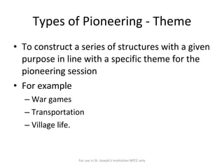 Pioneering | PPT