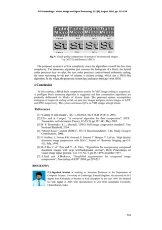 Pioneering VDT Image Compression using Block Coding | PDF