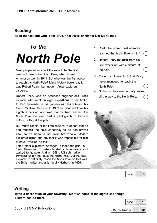 Pioneer pre intermediate-tests_module_5 | DOC