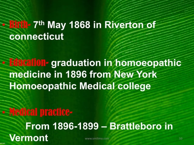 pioneers of homoeopathic medicine system | PPT | Free Download