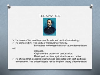 Pioneers of microbiology | PPTX