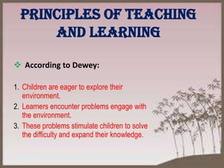 Pioneers of teaching and learning and their contributions | PPTX