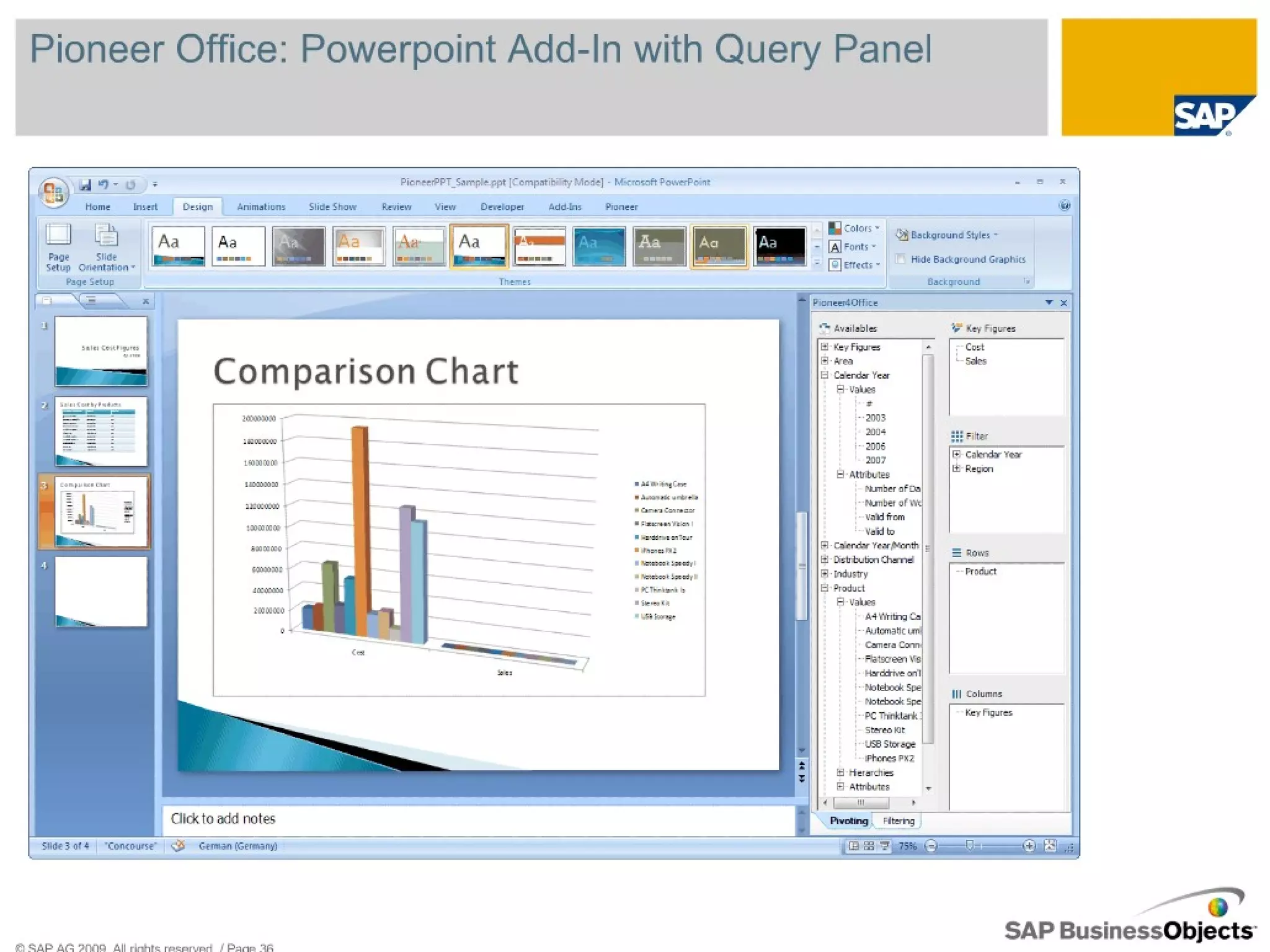 Pioneer The Tool - Screenshots from the SAP BO Roadmap | PPT