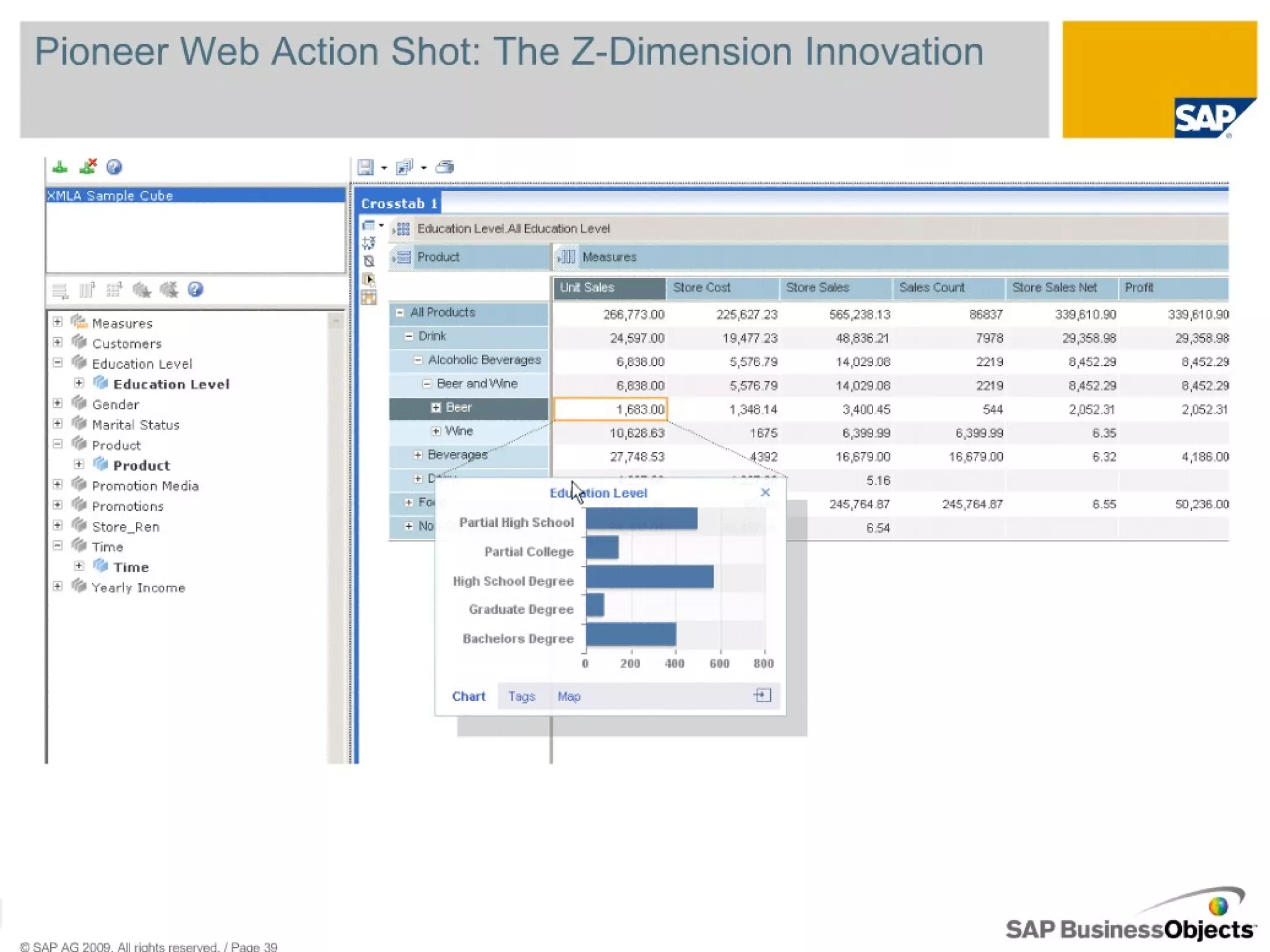 Pioneer The Tool - Screenshots from the SAP BO Roadmap | PPT