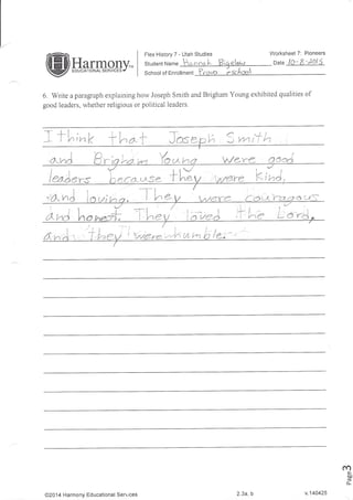 Student Submission Example | PDF