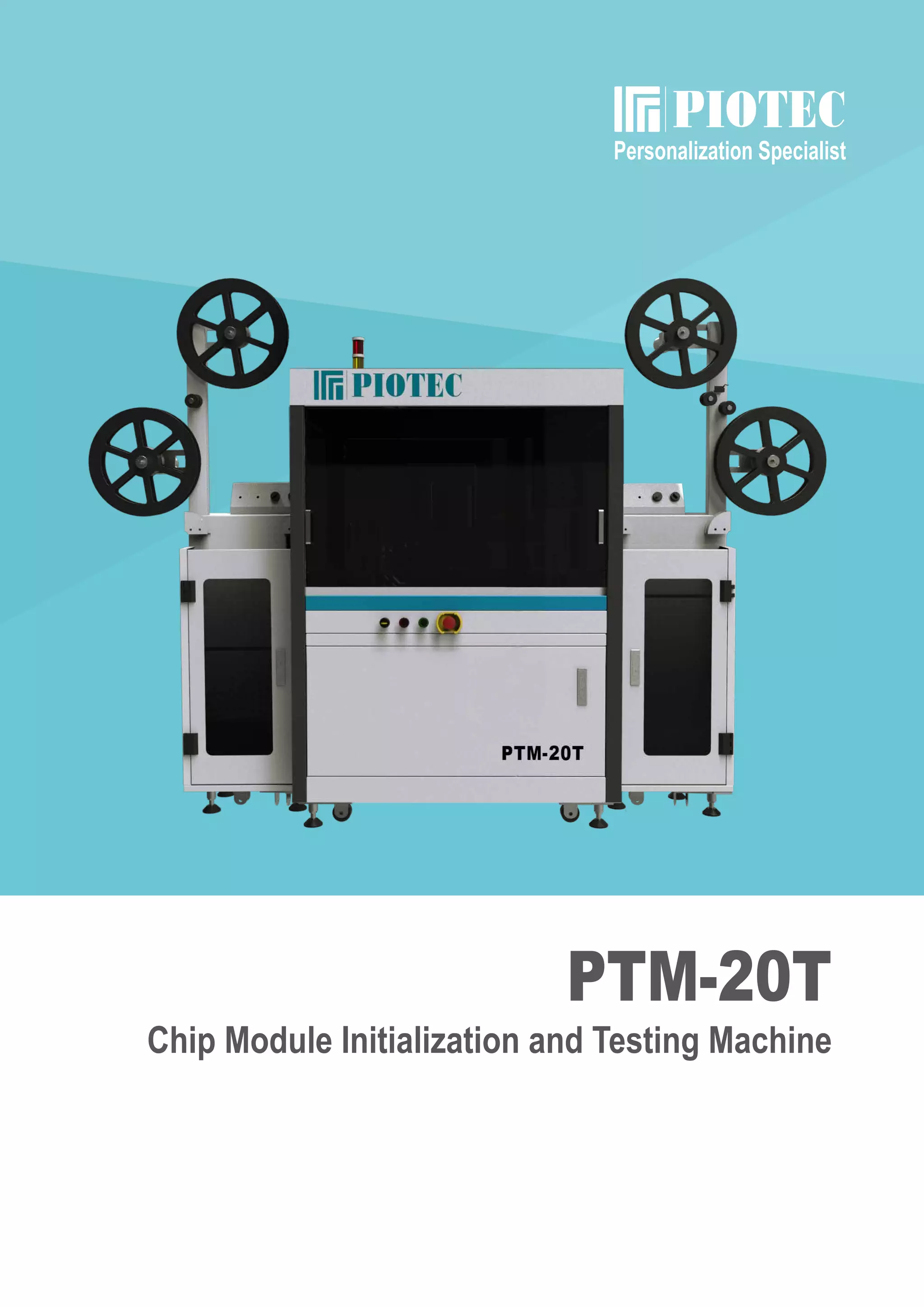 Chip Module Initializaiton and Testing Machine PTM-20T | PDF