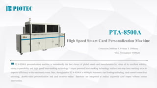 Smart Card Production Line | PDF