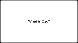 Ego-less Programming: the Philosophy of Better Code | PPT