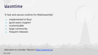Keeping Latency Low for User-Defined Functions with WebAssembly | PPT
