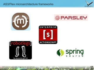 Flex/AS3 Architecture And Dependency Injection Frameworks Overview | PPT