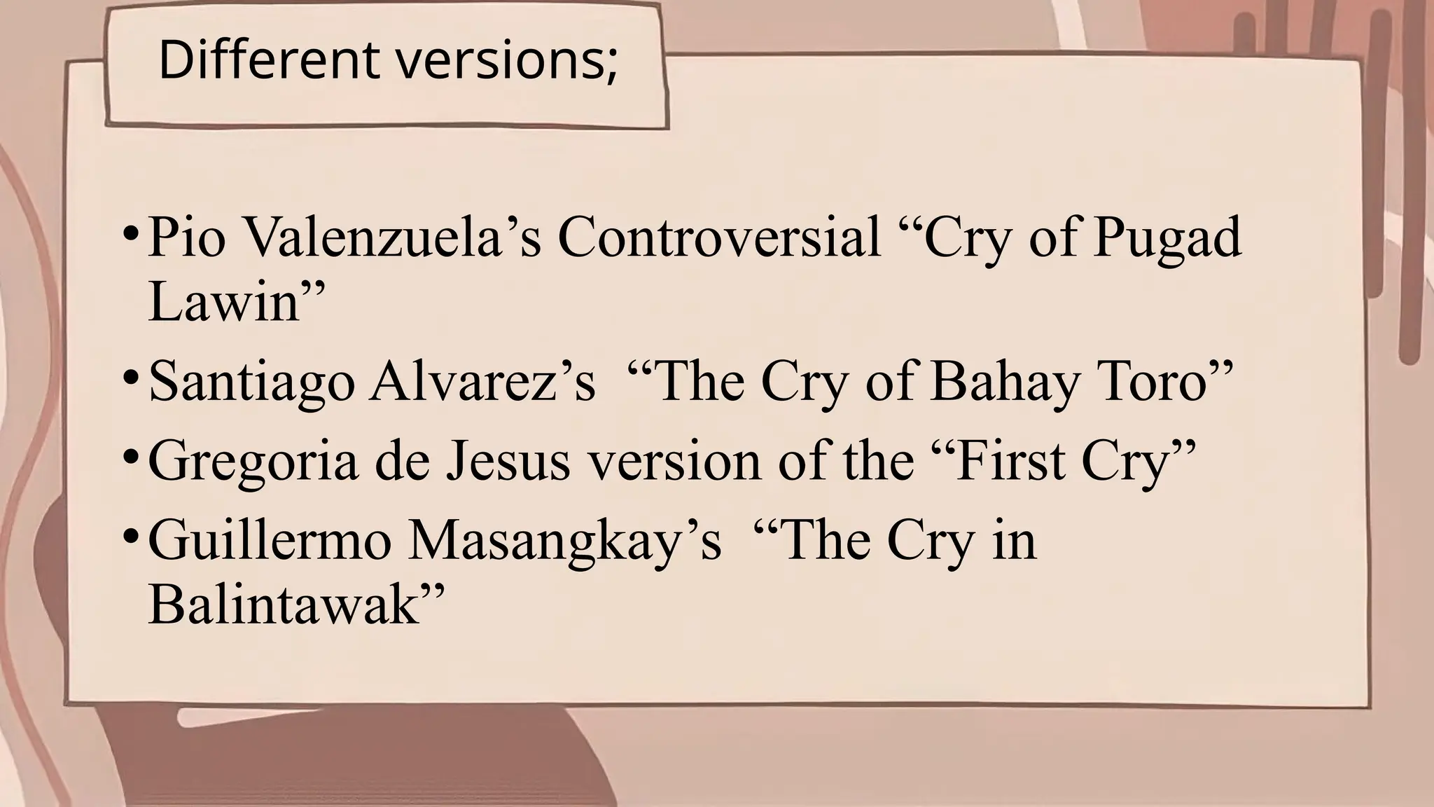 Cry of Balintawak by Pio Valenzuela.pptx
