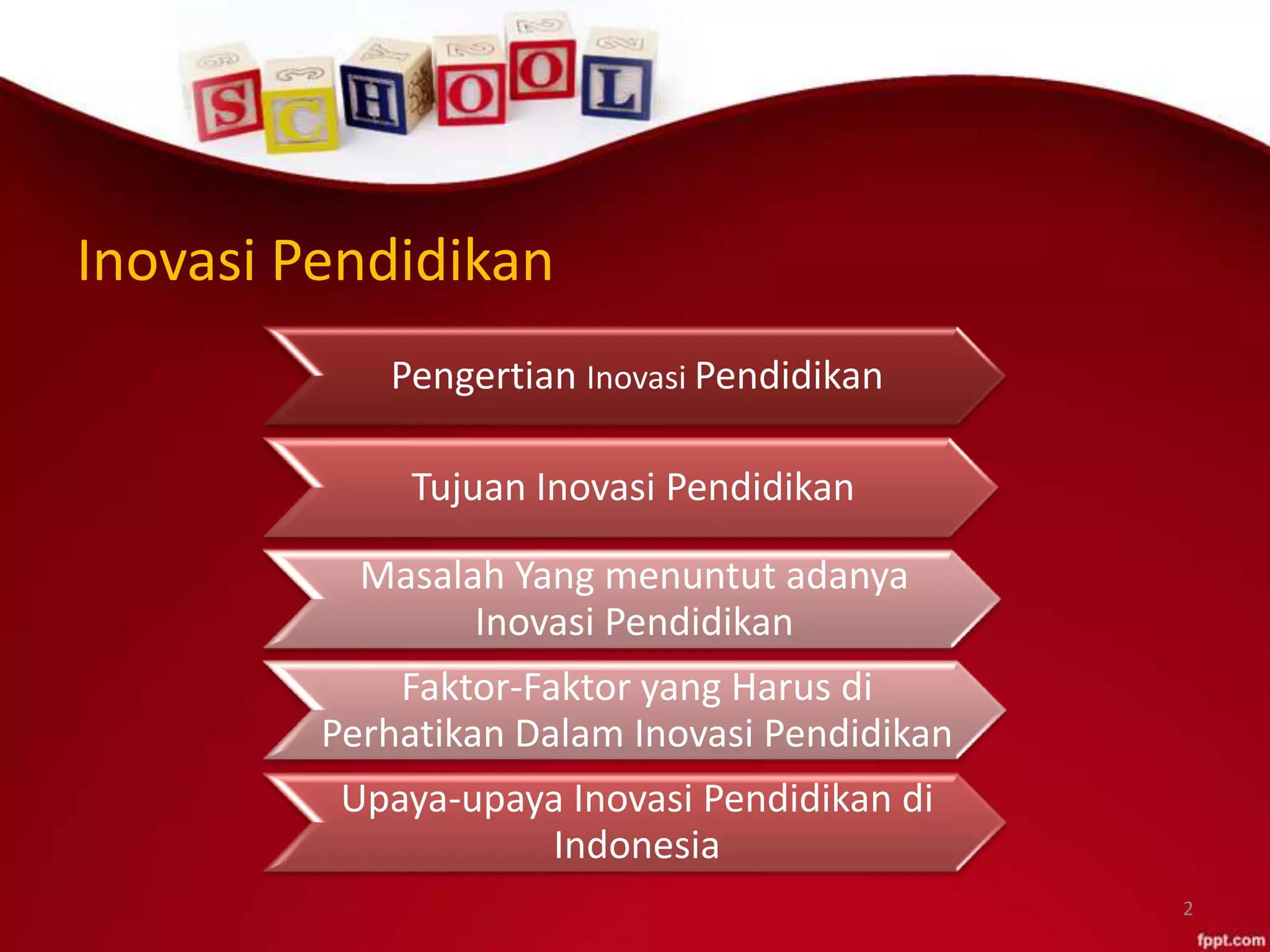Inovasi Pendidikan di Indonesia dan Pelaksanaannya | PPTX