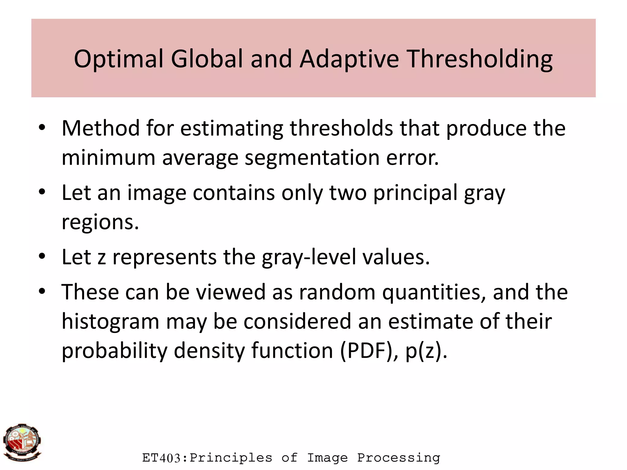 Image segmentation | PDF