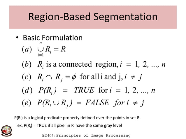 Image segmentation | PDF