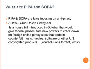 PIPA and SOPA | PPSX