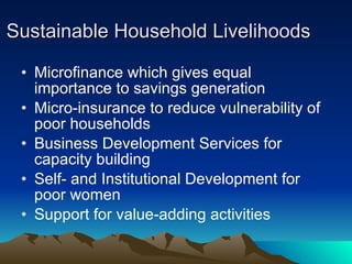 Case Presentation: Social Performance and Impact of Microfinance ...