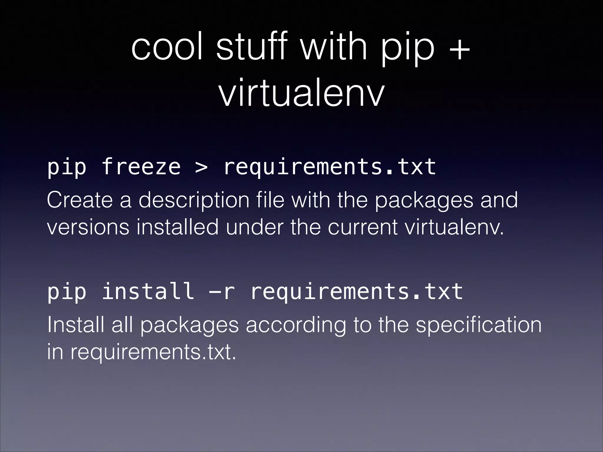 pip and virtualenv | PDF | Operating Systems | Computer Software and Applications