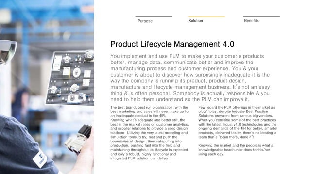 PLM 4.0 Recruiting (Haig&Co-Digital Transformation) | PPTX | Mechanical ...