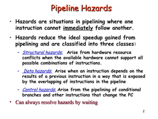 Pipelinig hazardous | PPT