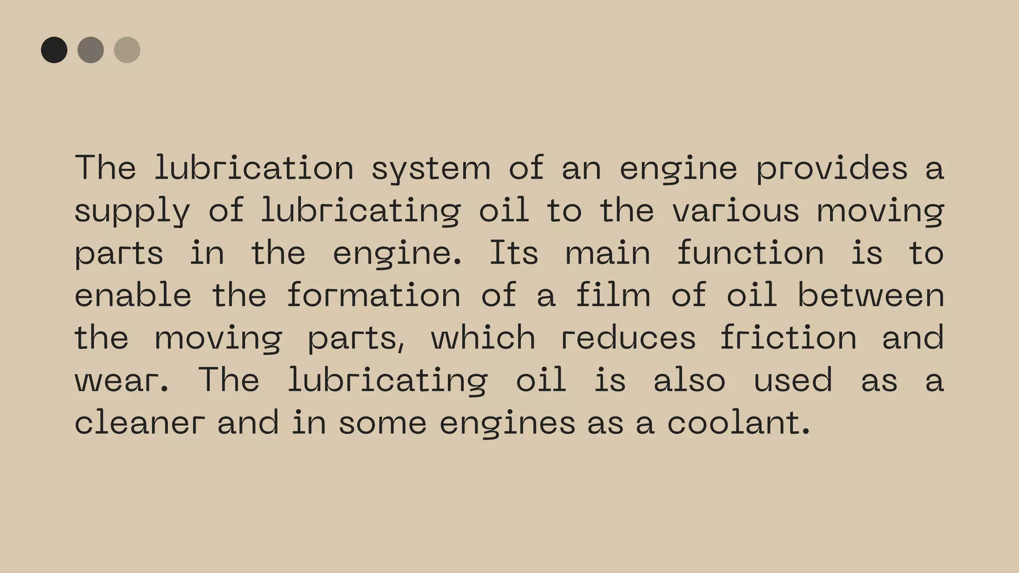 PIPE-ARRANGEMENT-FOR-LUBRICATING-OIL-AND-TRANSFER-SYSTEM.pptx
