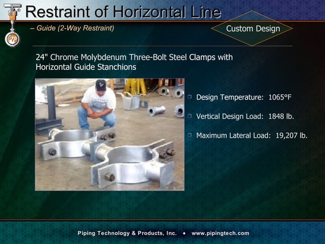 Pipe Clamp Design, Application & Installation - November | PPT