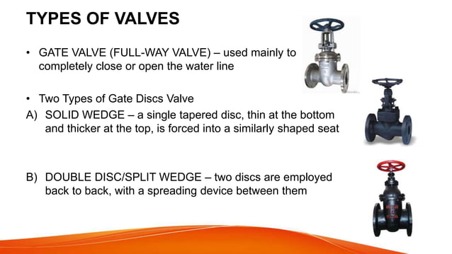PIPE-FITTINGS-AND-PLUMBING-VALVES.pptx | Physics | Science
